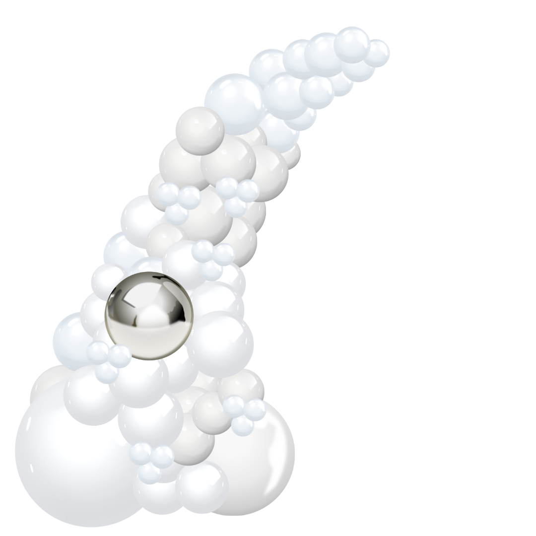 White Crescent Column - BalloonZilla