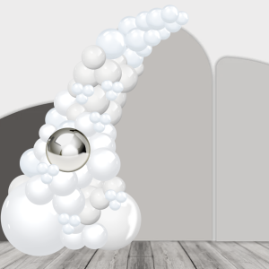 White Crescent Column - BalloonZilla