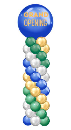 Grand Opening Column - Spiral (Single) - BalloonZilla