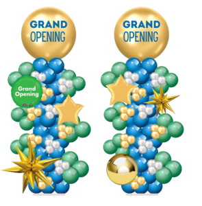 Grand Opening Column - Fancy (Pair) - BalloonZilla