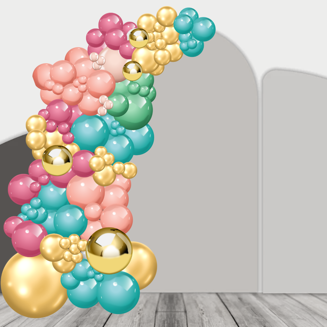 California Vibes Crescent Column - BalloonZilla