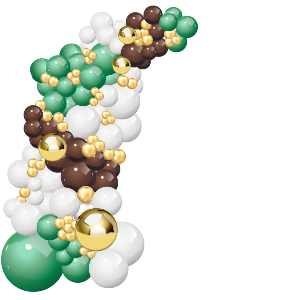 Football Column - Fancy (Pair) - BalloonZilla
