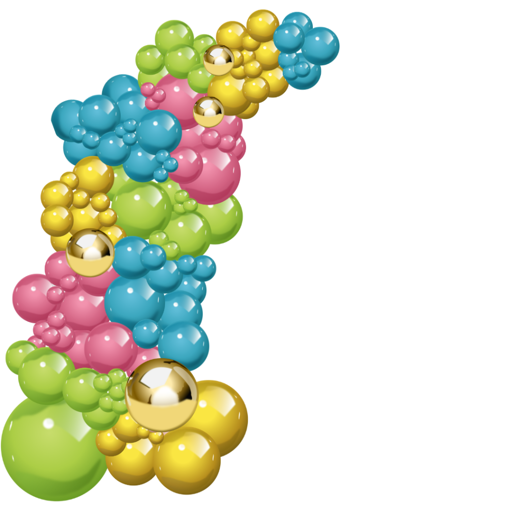 Let's Flamingle Bubble Strands (Pair) - BalloonZilla