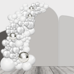 White Crescent Column - BalloonZilla