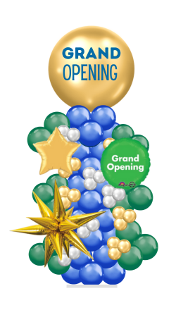 Grand Opening Column - Fancy (Pair) - BalloonZilla