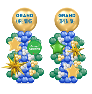 Grand Opening Column - Fancy (Pair) - BalloonZilla