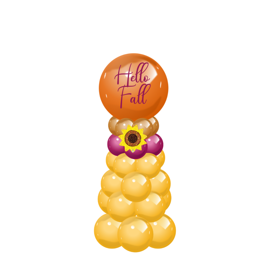 Fall Small Column - BalloonZilla