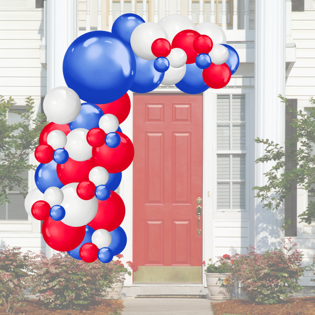 All American Garland - Simple - BalloonZilla
