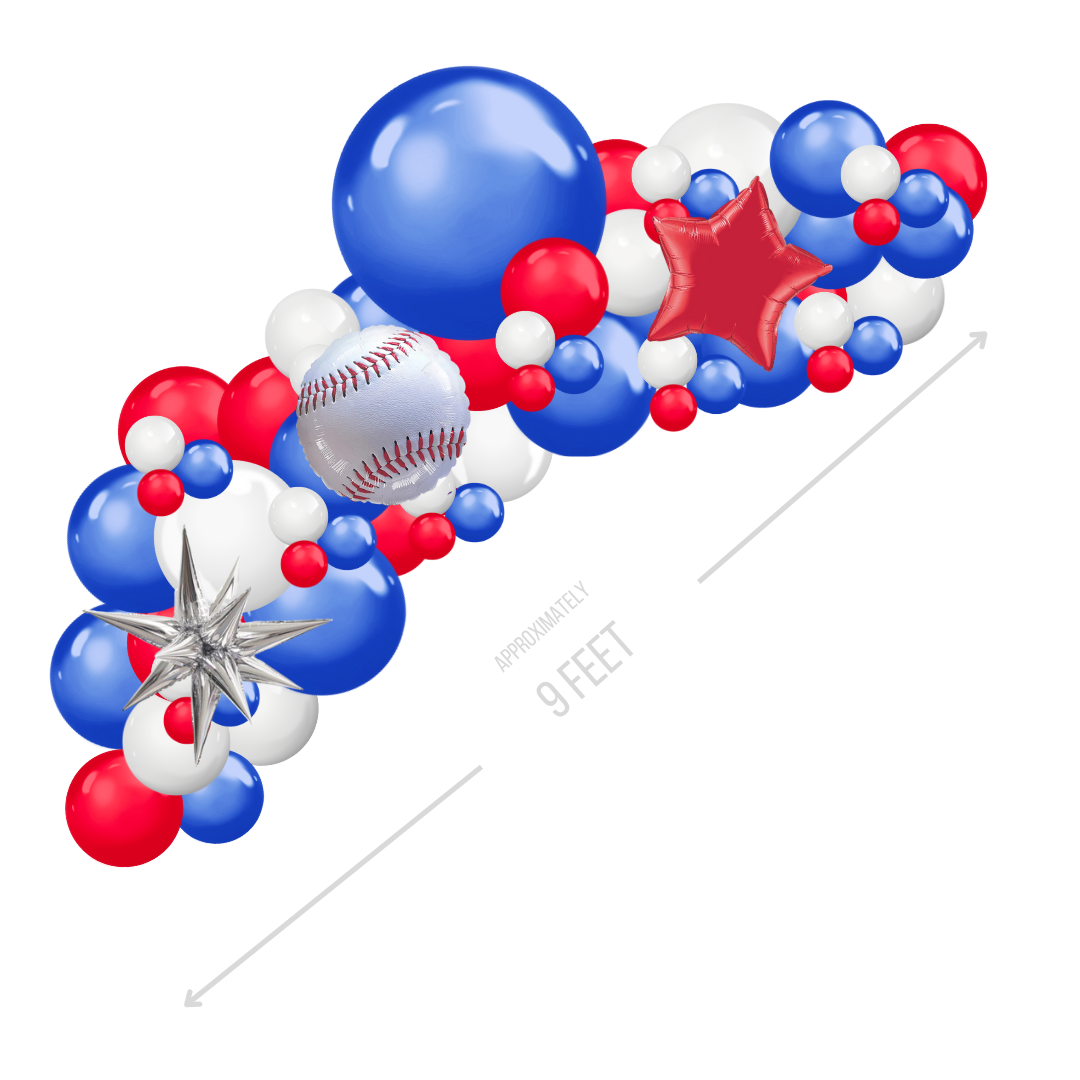 Baseball Garland - Fancy - BalloonZilla