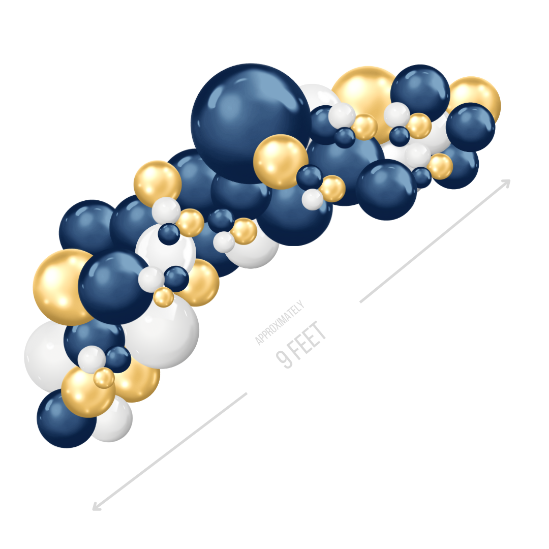 Congrats Grad Garland - Simple - BalloonZilla