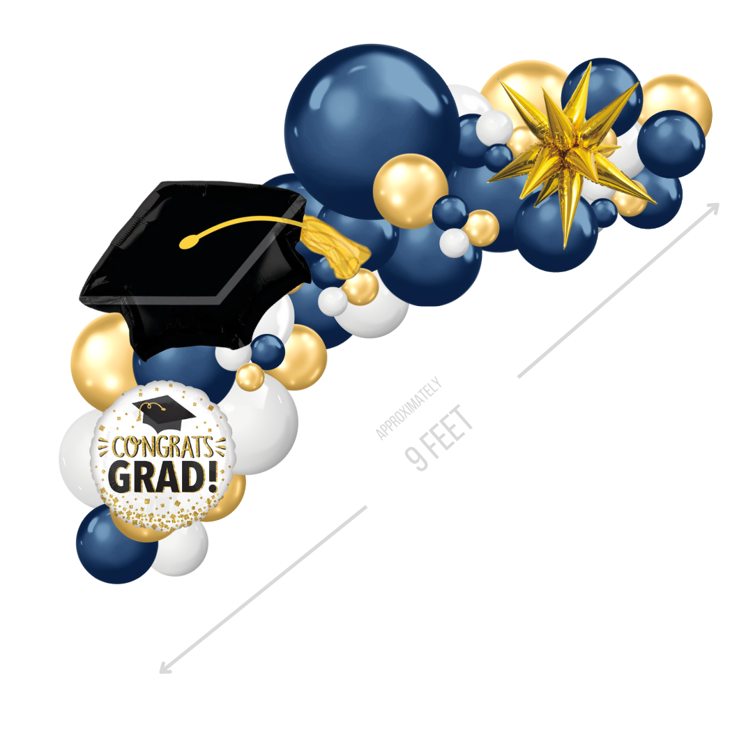Congrats Grad Garland - Fancy - BalloonZilla