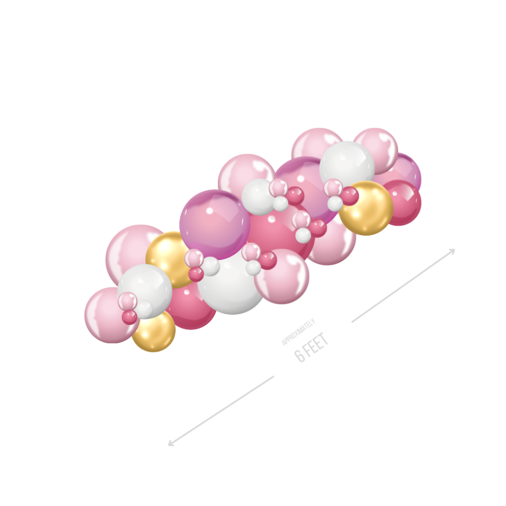Baby Girl Garland - Simple - BalloonZilla