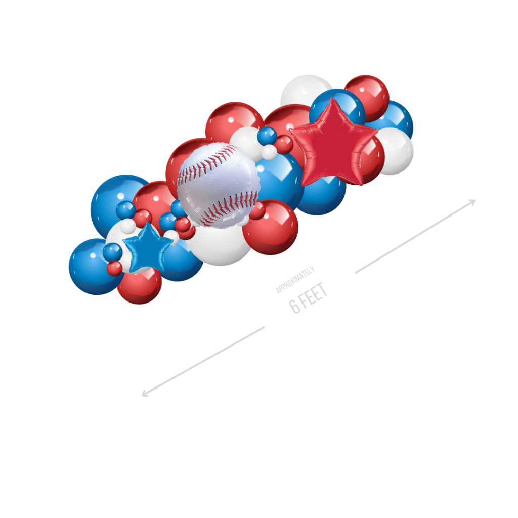 Baseball Garland - Fancy - BalloonZilla