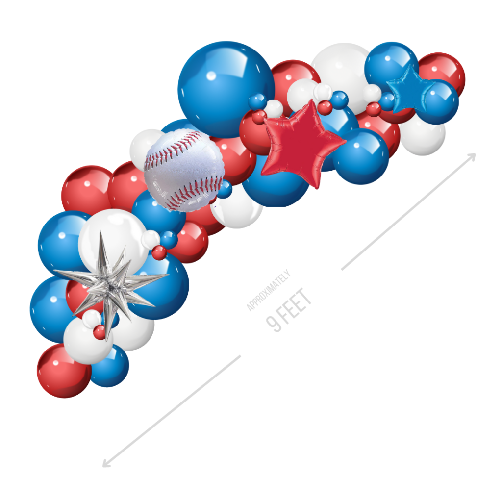 Baseball Garland - Fancy - BalloonZilla