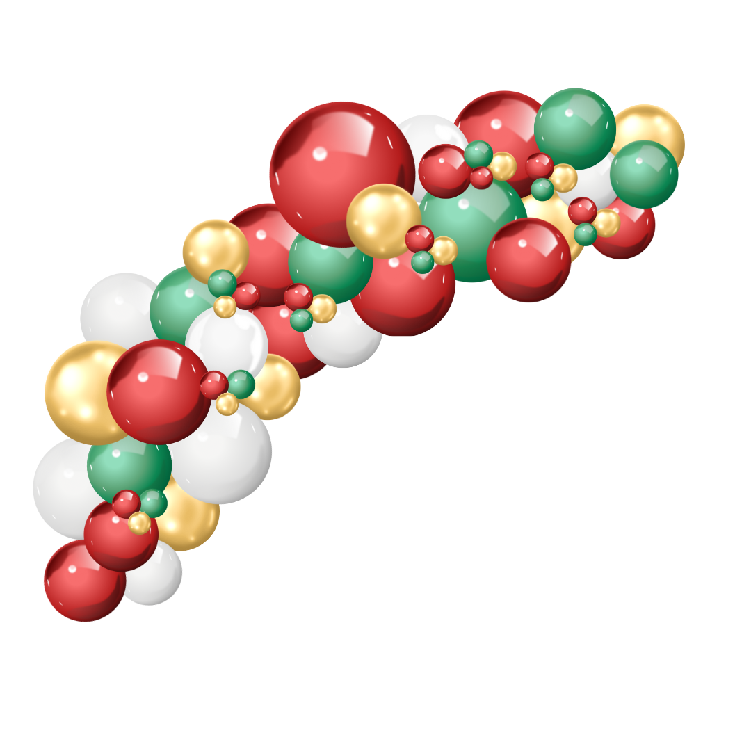 Christmas Joy Garland - Simple - BalloonZilla