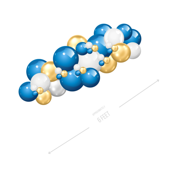 Congrats Grad Garland - Simple - BalloonZilla