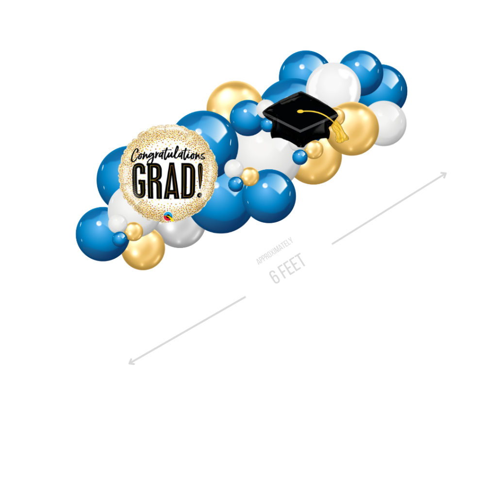 Congrats Grad Garland - Fancy - BalloonZilla