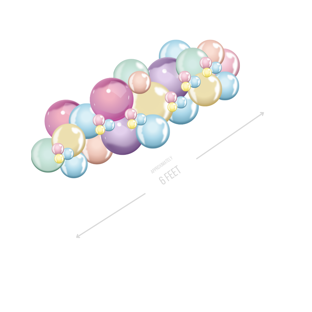 Easter Garland - Simple - BalloonZilla