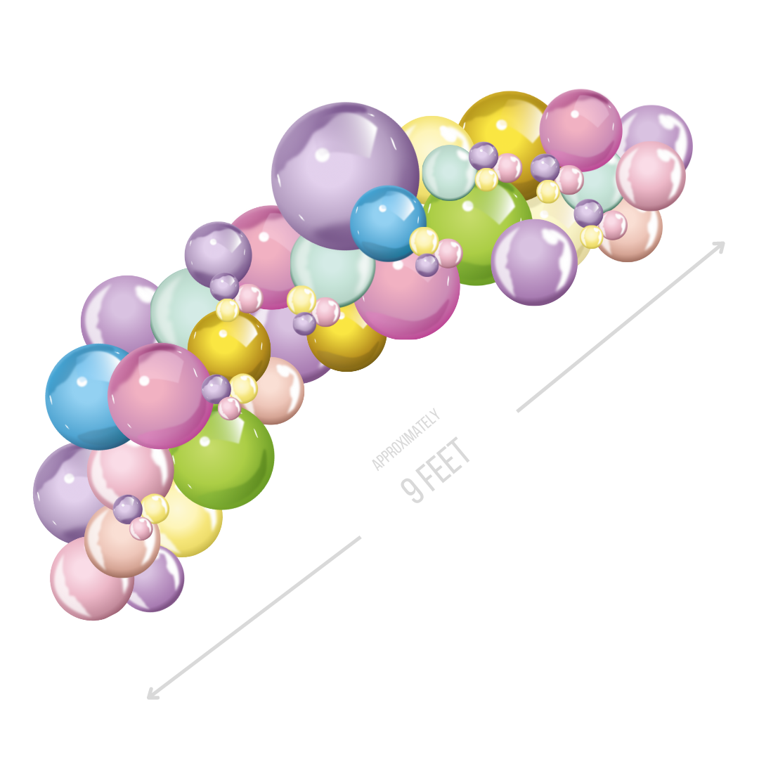 Easter Garland - Simple - BalloonZilla