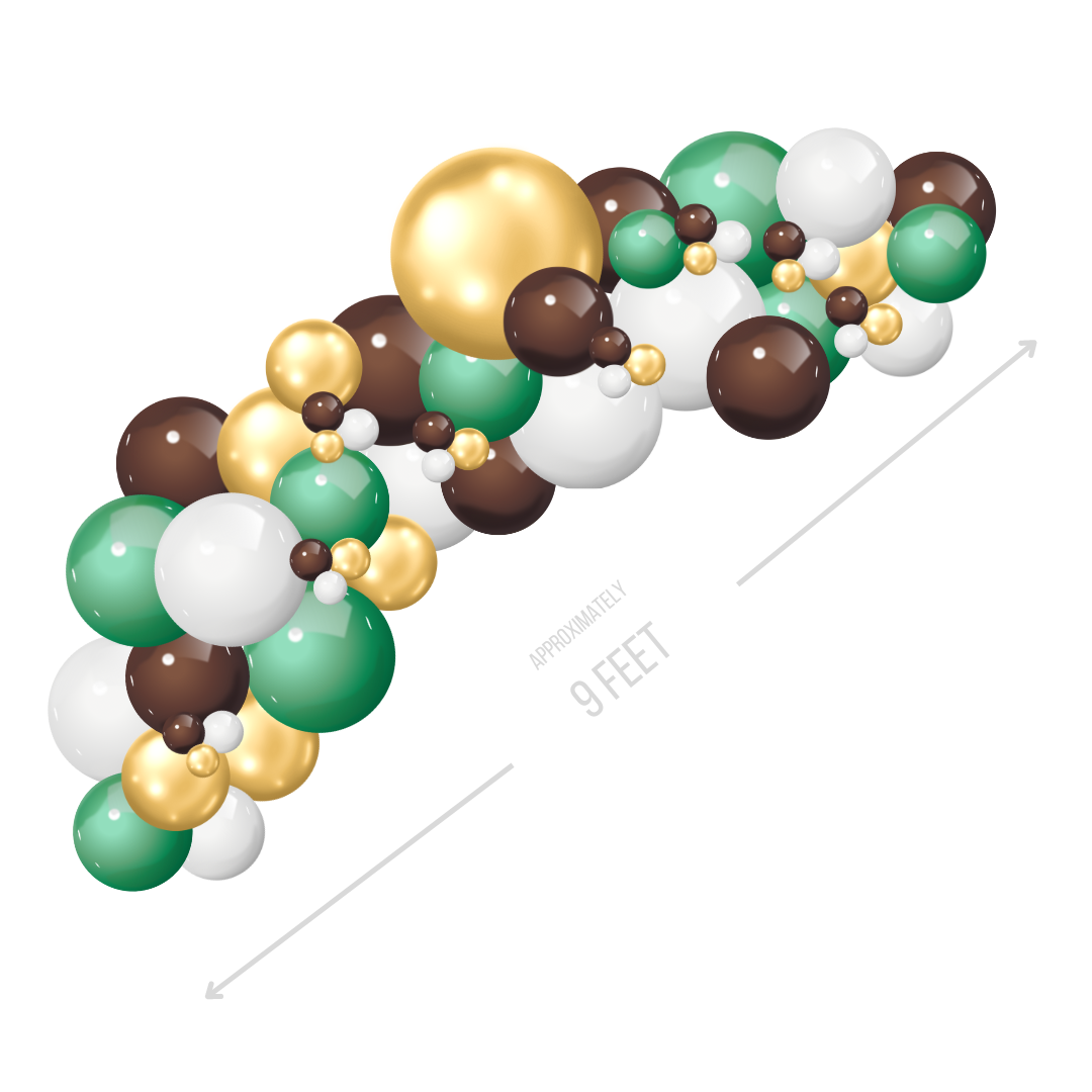 Football Garland - Simple - BalloonZilla