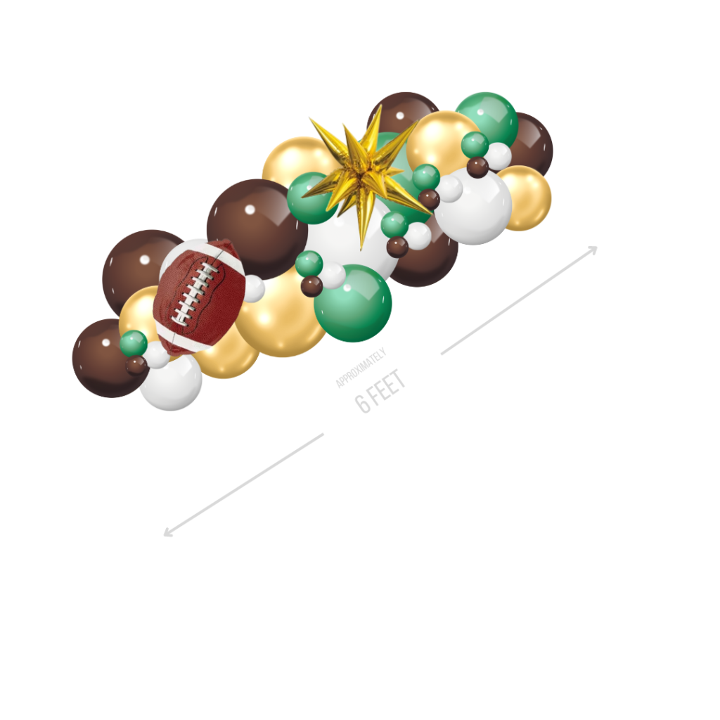 Football Garland - Fancy - BalloonZilla