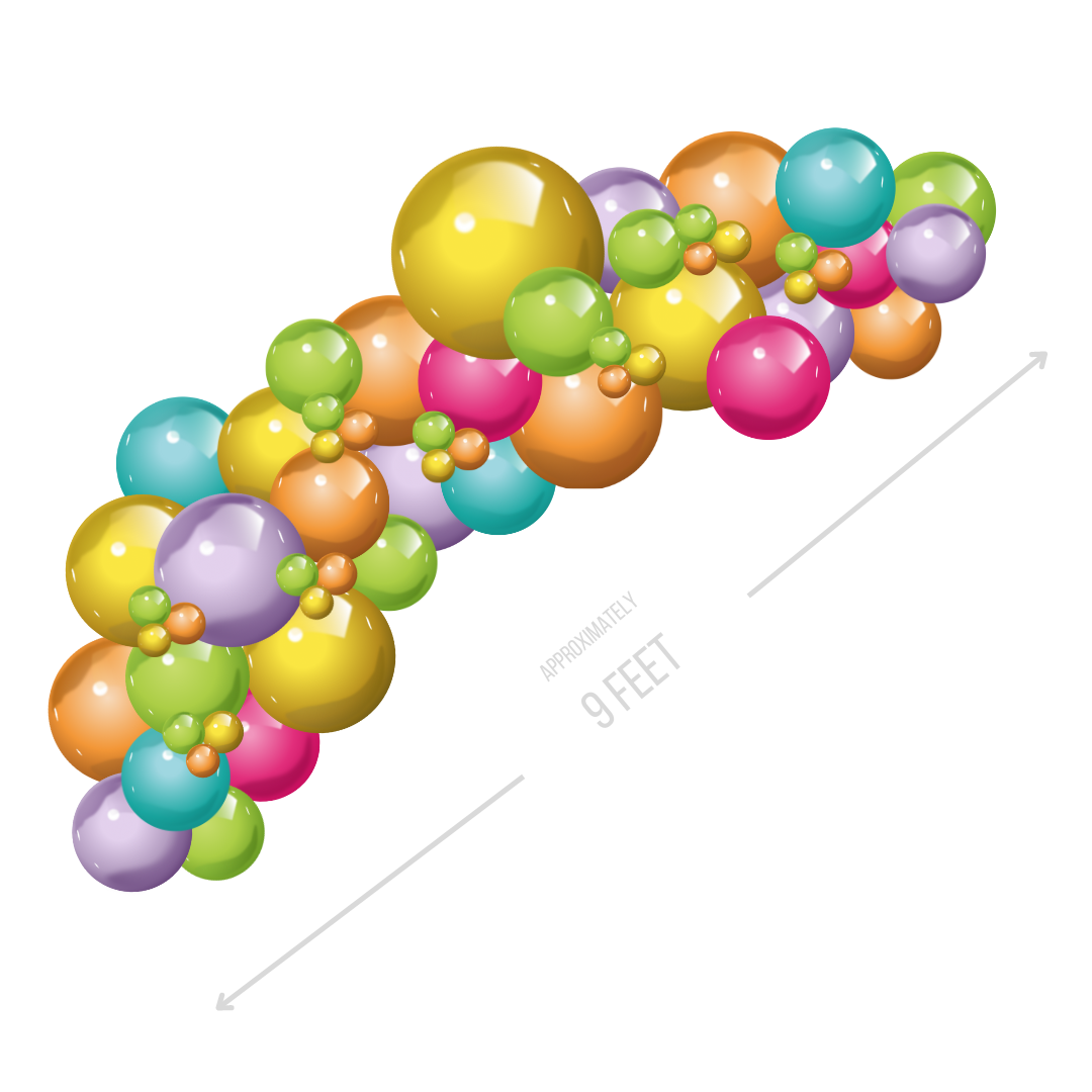 Get Well Garland - Simple - BalloonZilla