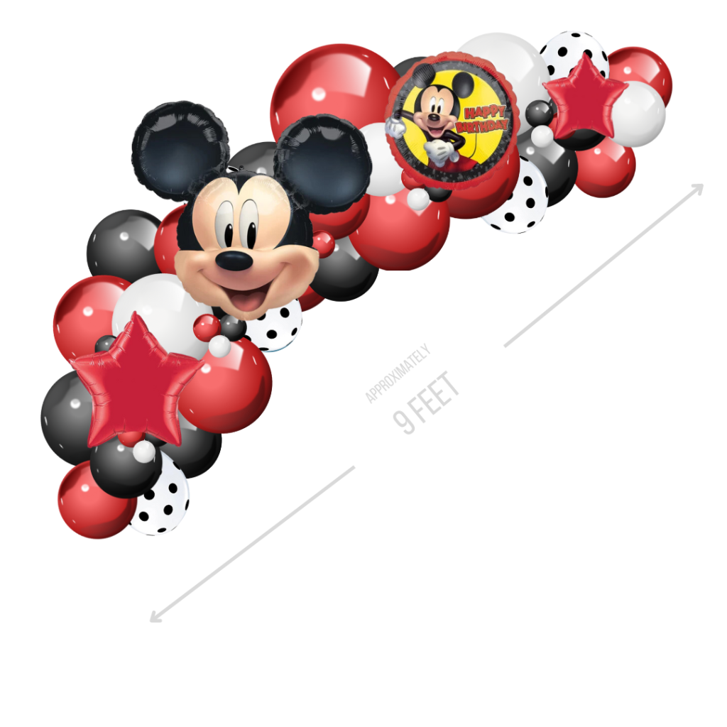 Mickey Mouse Garland - Fancy - BalloonZilla
