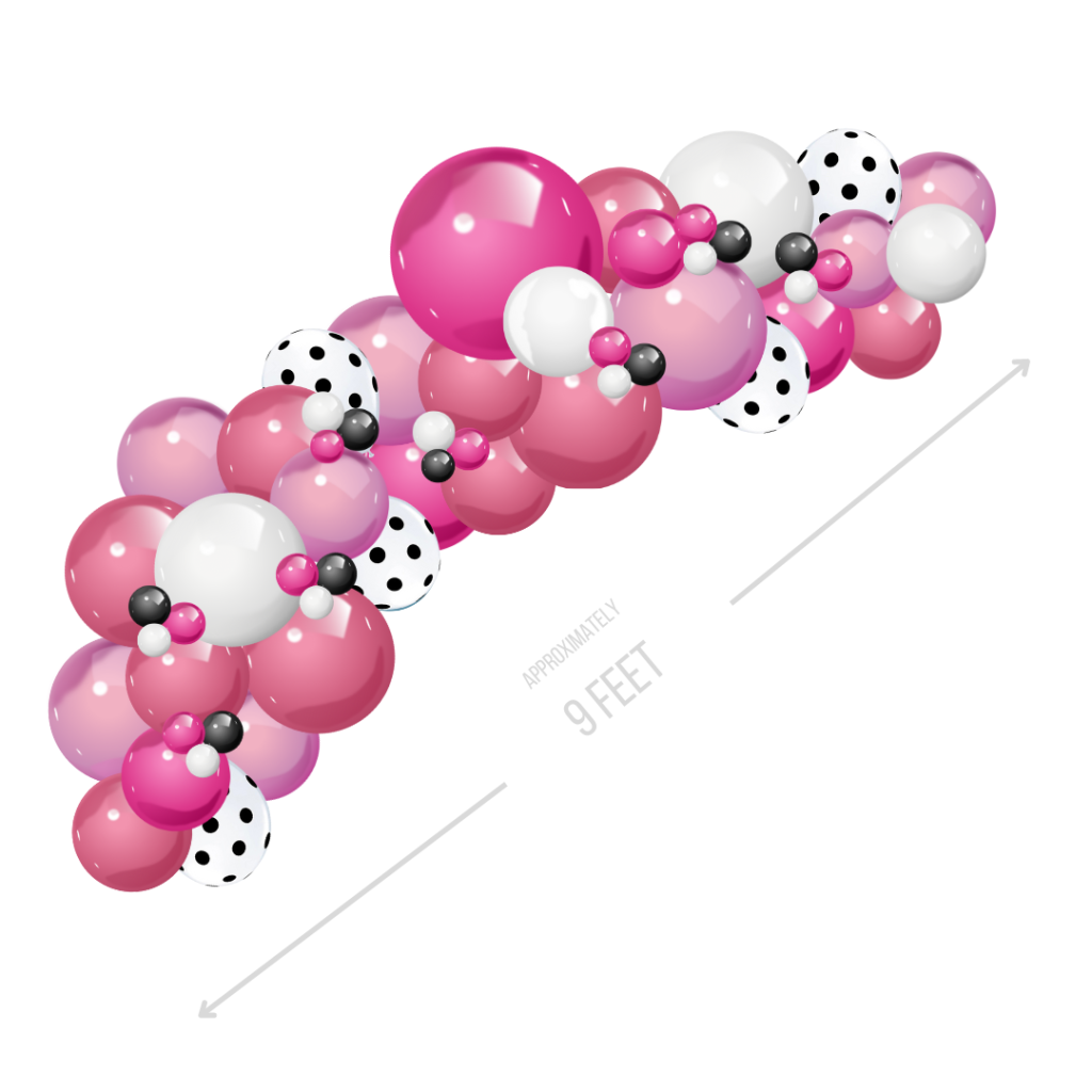 Minnie Mouse Garland - Simple - BalloonZilla