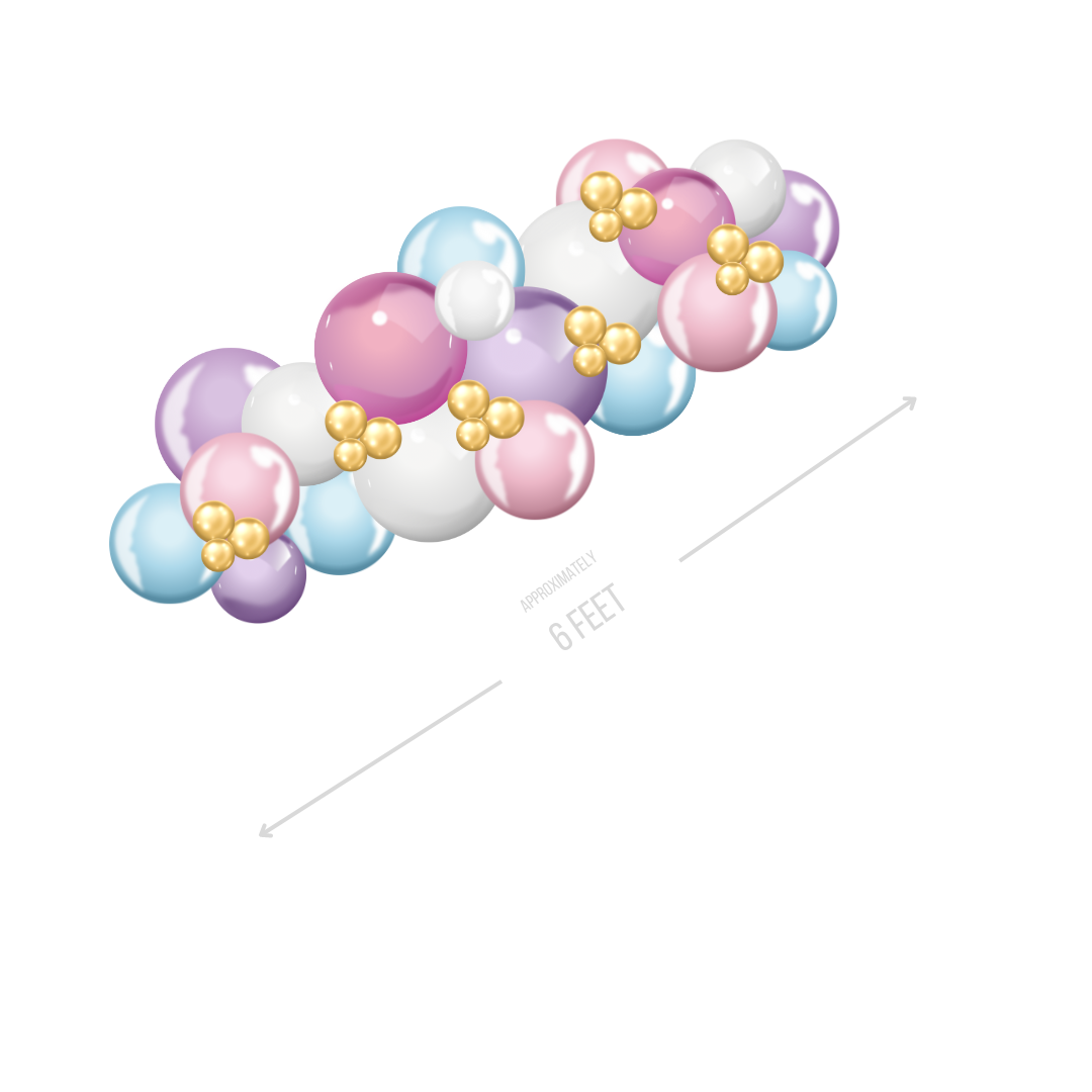 Princess Garland - Simple - BalloonZilla