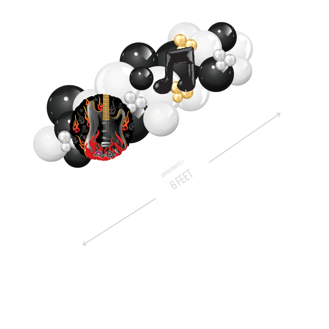 Music Garland - Fancy - BalloonZilla