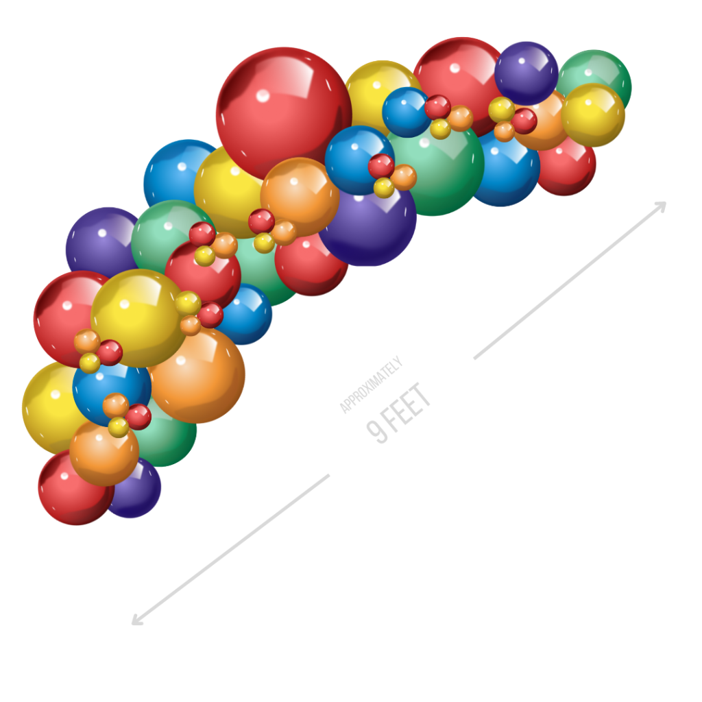 Pride Garland - Simple - BalloonZilla