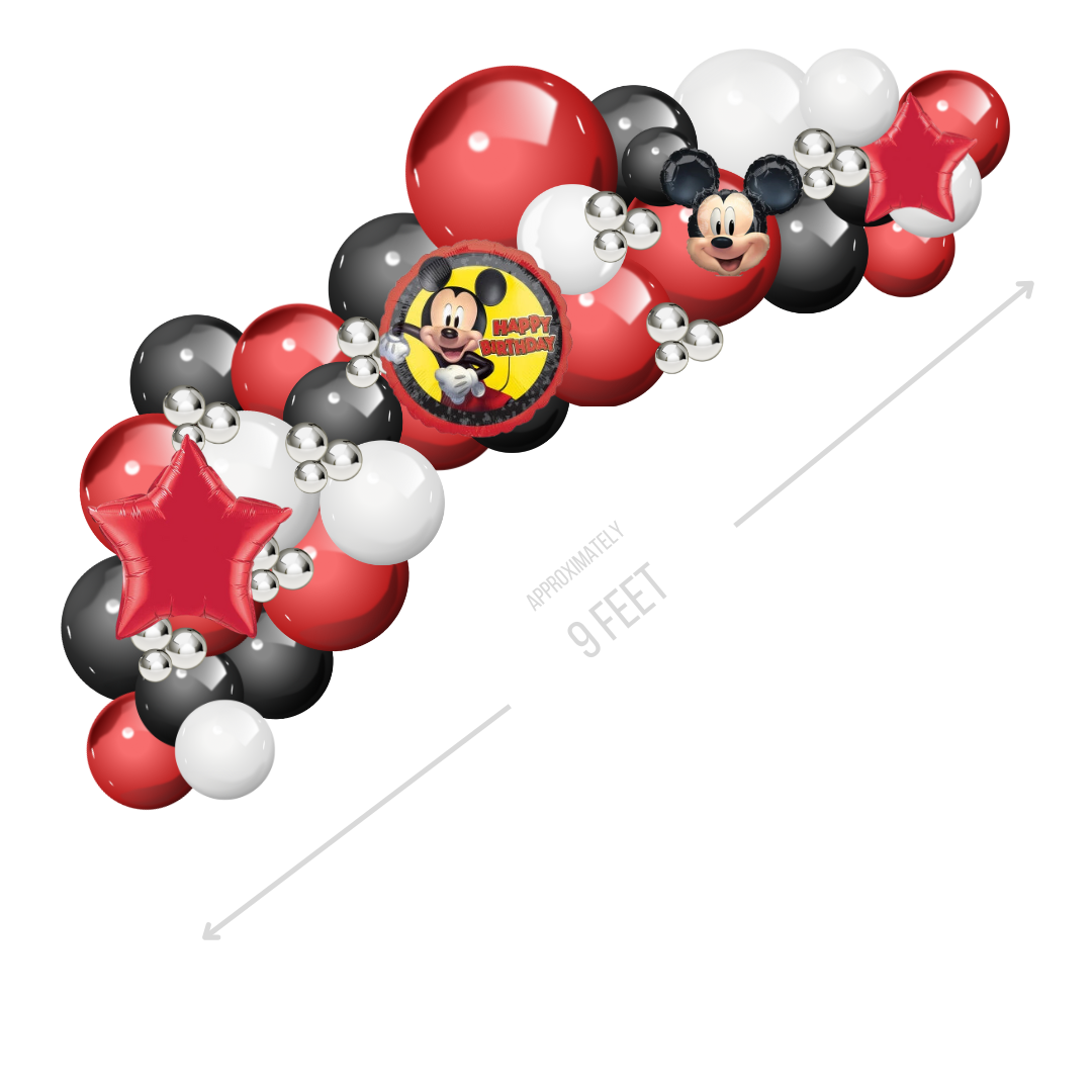 Mickey Mouse Garland - Fancy - BalloonZilla
