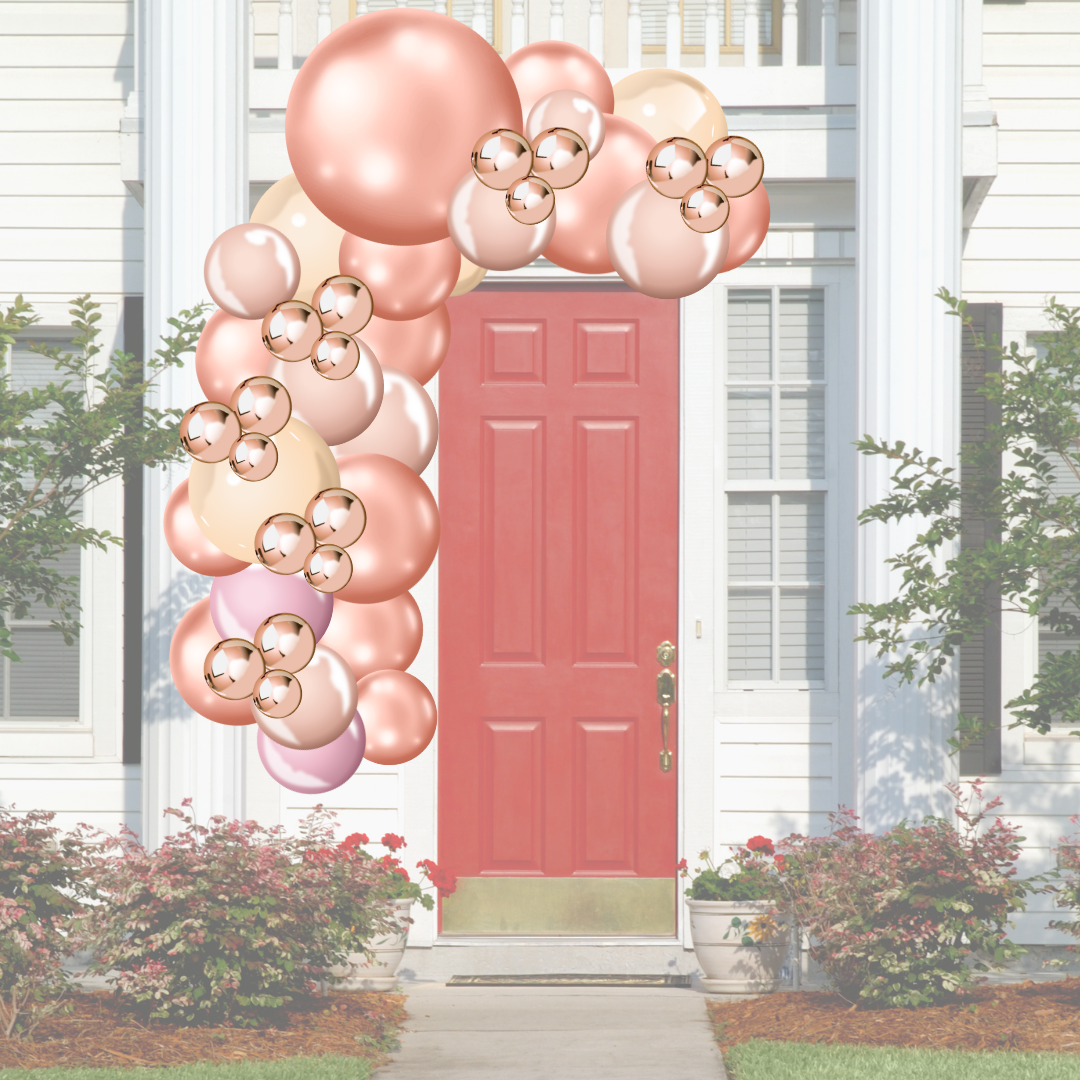 Rose Gold Garland - Simple - BalloonZilla