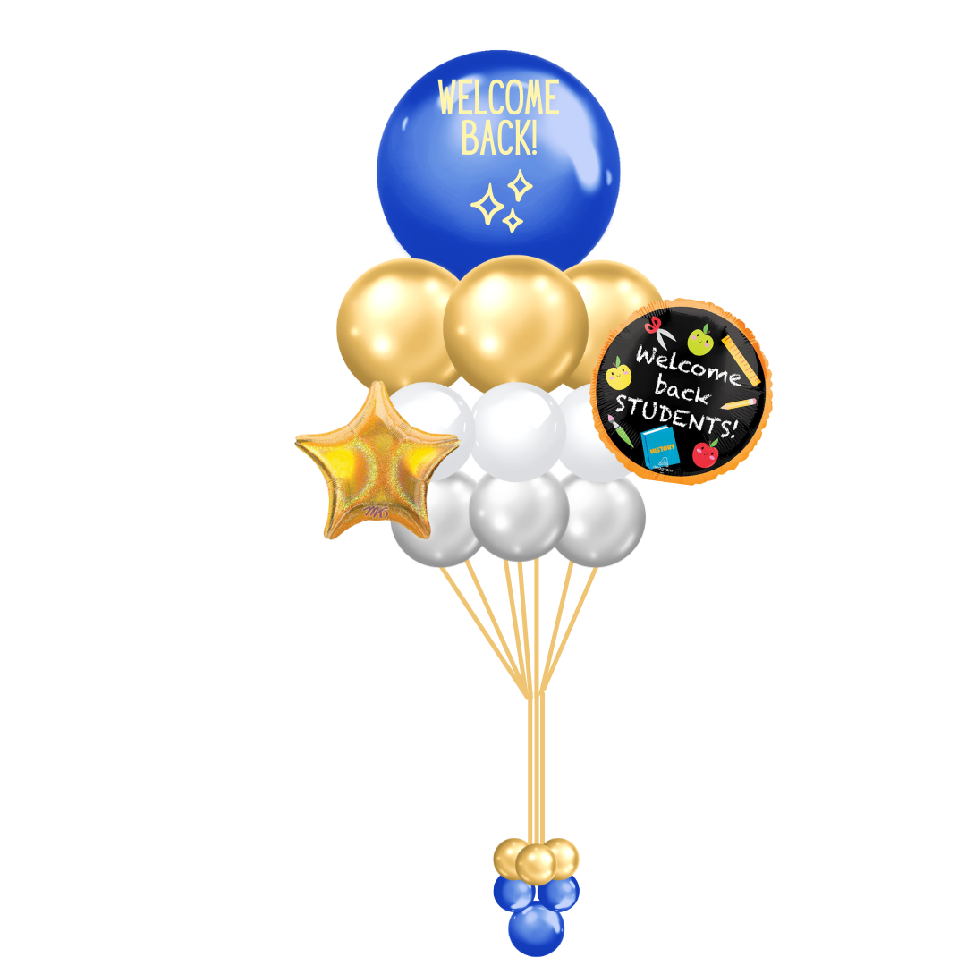 Back to School Small Bouquet - BalloonZilla