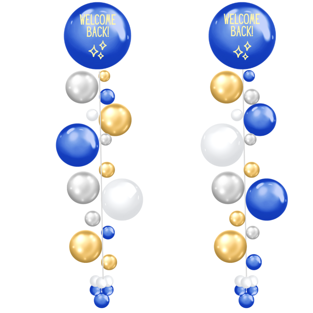 Back to School Bubble Strands (Pair) - BalloonZilla