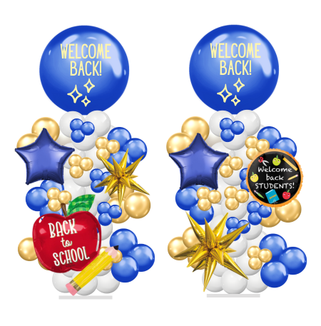 Back to School Column - Fancy (Pair) - BalloonZilla