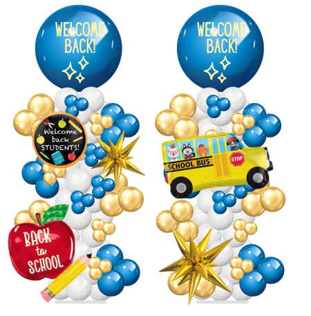 Back to School Column - Fancy (Pair) - BalloonZilla