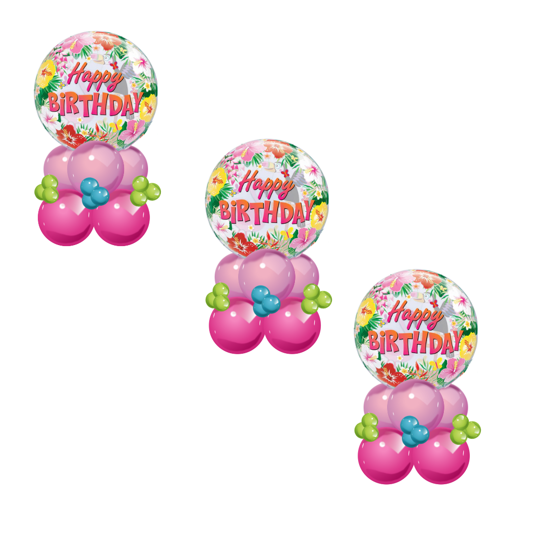 Let's Flamingle Bubble Strands (Pair) - BalloonZilla