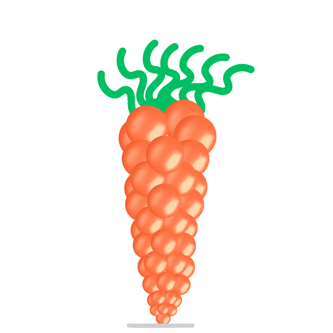 Easter Bubble Strands (Pair) - BalloonZilla