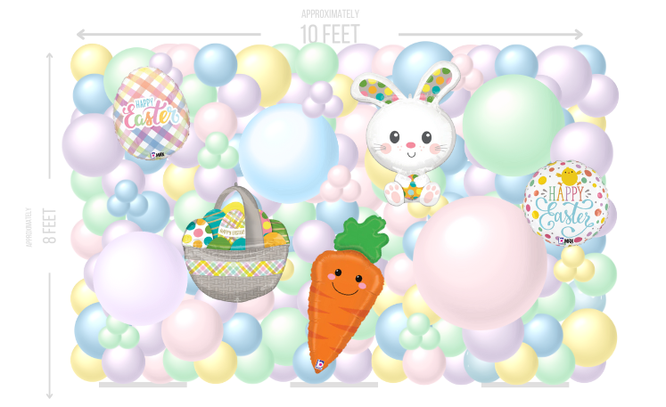 Easter Bubble Strands (Pair) - BalloonZilla