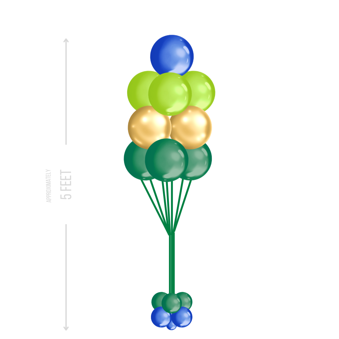 Dinosaurs Simple Bouquet - Large or Small - BalloonZilla