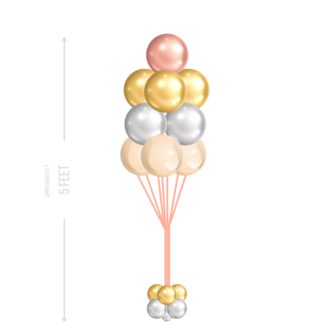Marry Me Simple Bouquet - Large or Small - BalloonZilla