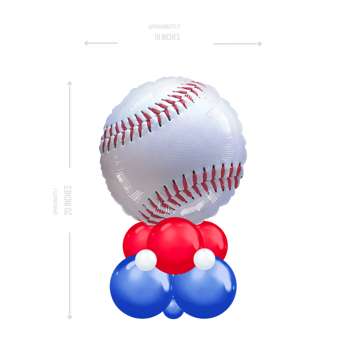 Baseball Bubble Strands (Pair) - BalloonZilla