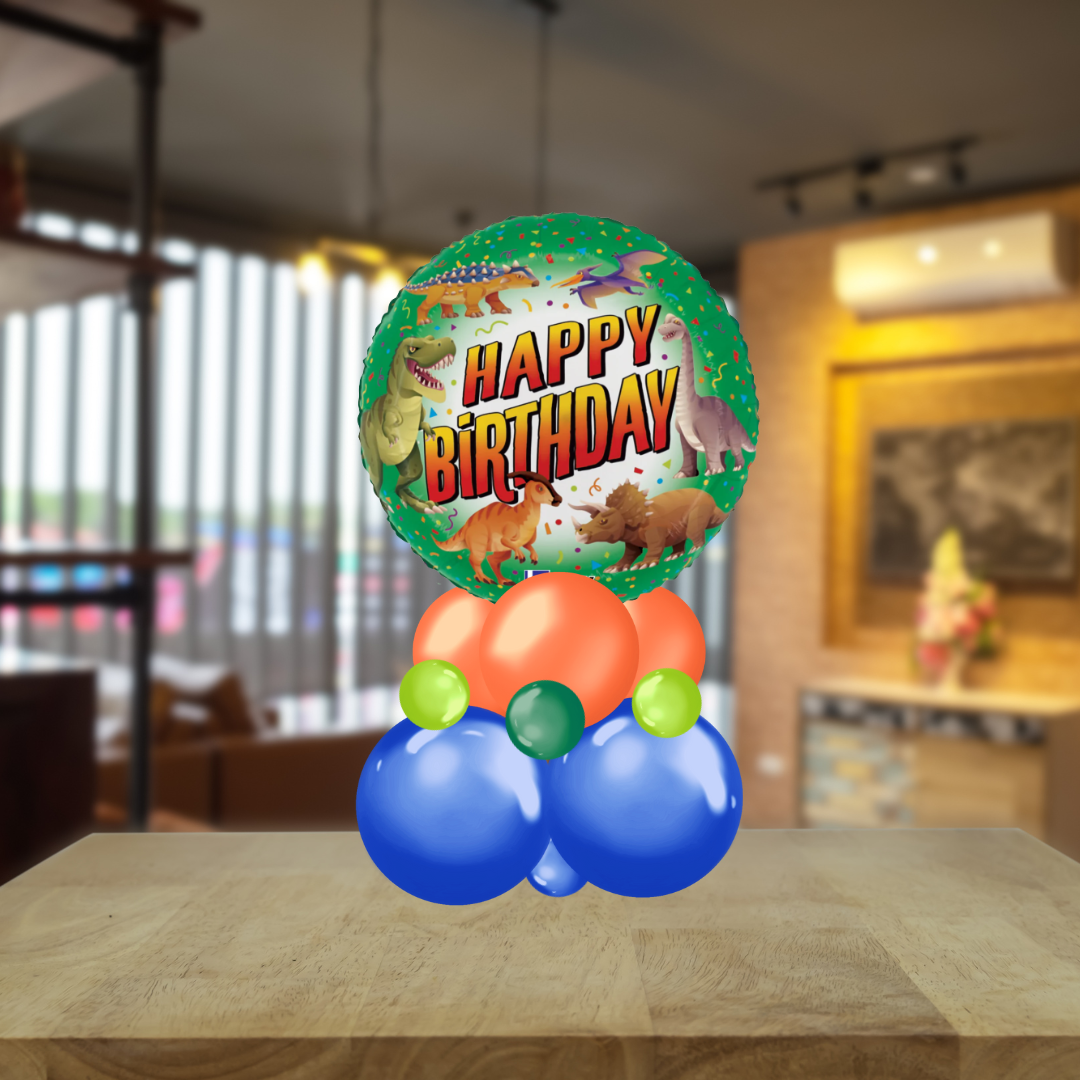 Dinosaurs Balloon Centerpiece - BalloonZilla