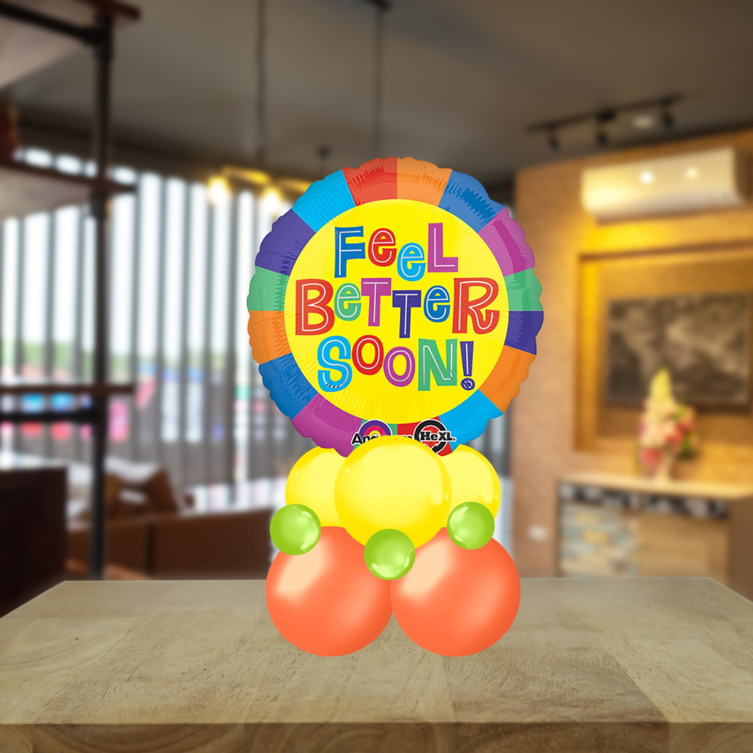 Get Well Balloon Centerpiece - BalloonZilla