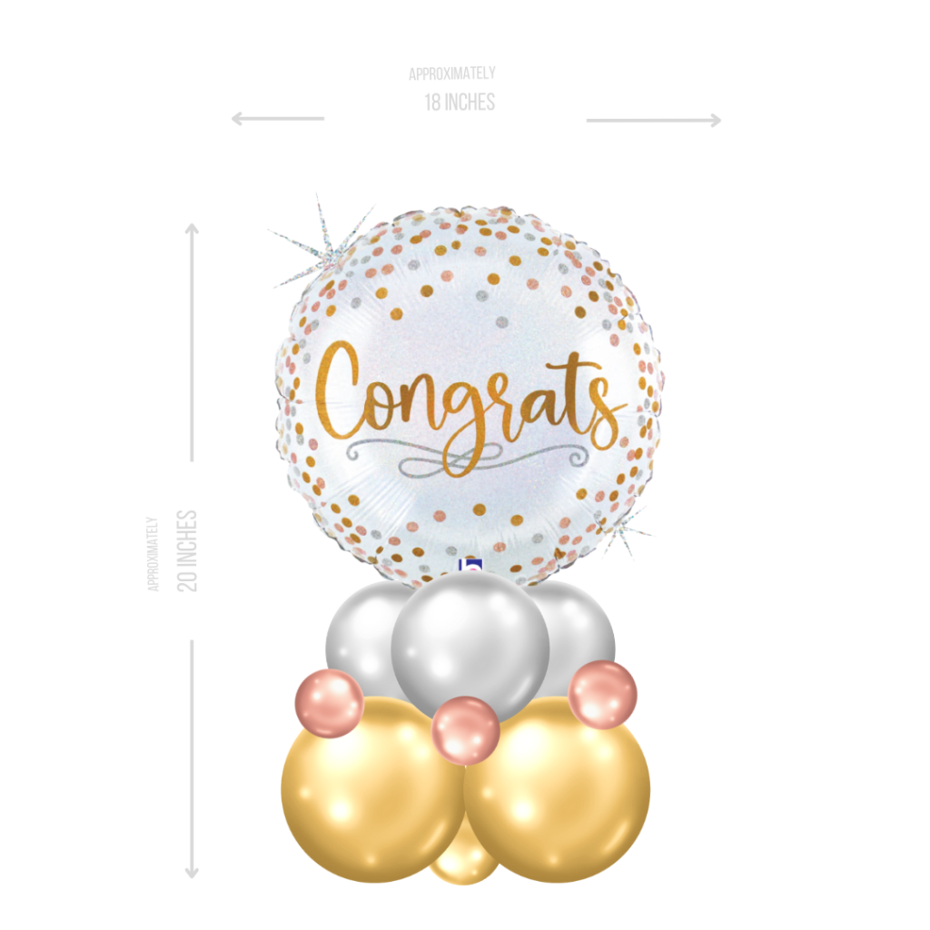 Marry Me Balloon Centerpiece - BalloonZilla