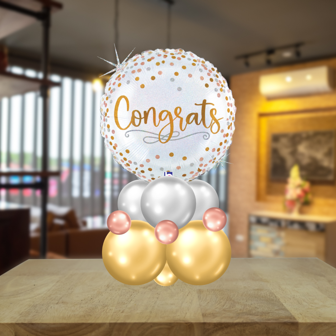 Marry Me Balloon Centerpiece - BalloonZilla